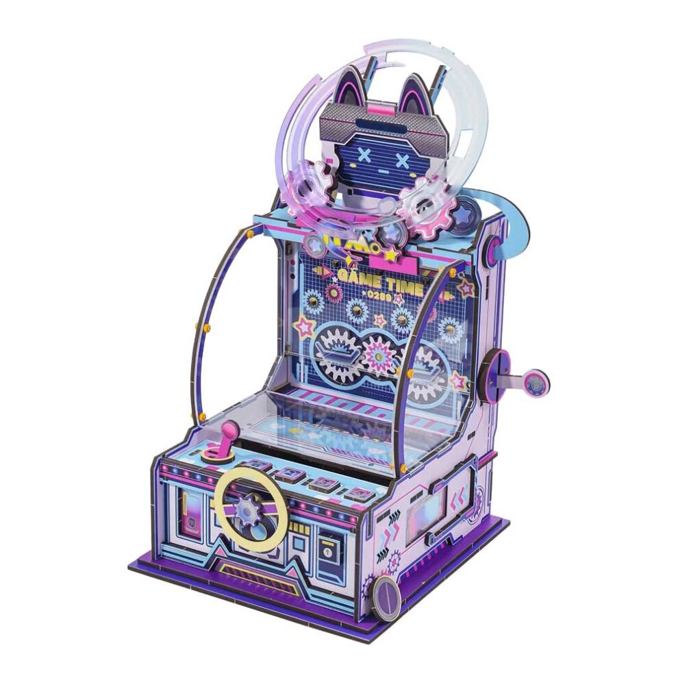 Coin Pusher Machine 3D Wooden Puzzle - CraftDIYKit