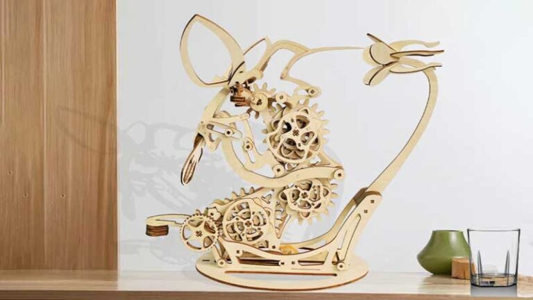 Mechanical Hummingbird Model 3D Wooden Puzzle - CraftDIYKit