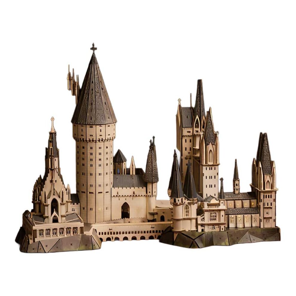 Hogwarts Castle 3D Wooden Puzzle - CraftDIYKit