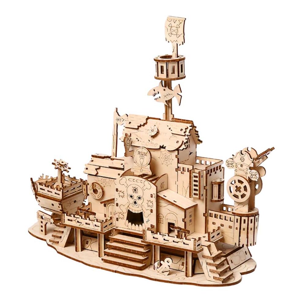 Pirate Tavern 3D Wooden Puzzle - CraftDIYKit