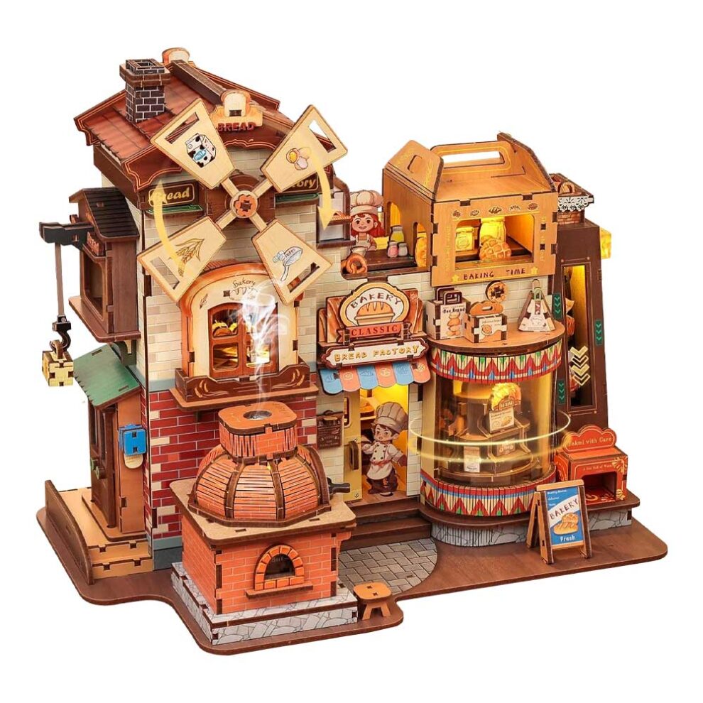 Bread Factory 3D Wooden Puzzle - CraftDIYKit